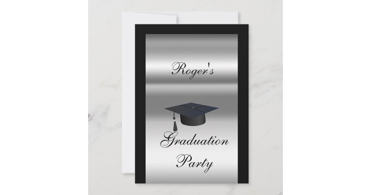 Graduation Party Formal Invitation | Zazzle