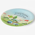 Graduation Party Golf Theme Paper Plates | Zazzle
