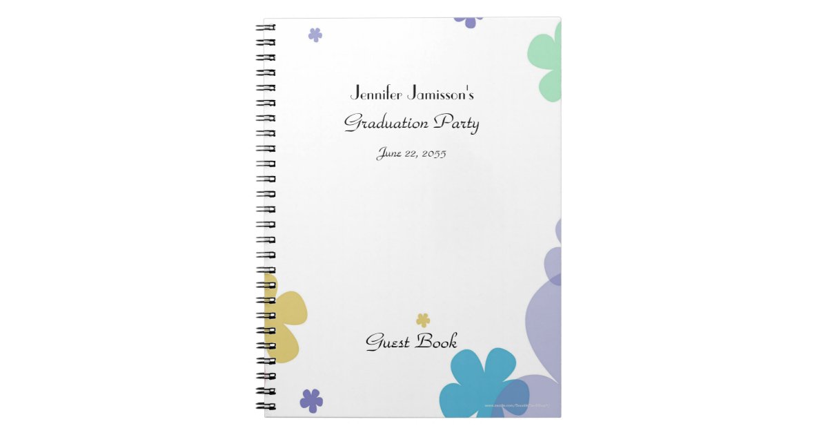 Graduation Party Guest Book | Zazzle