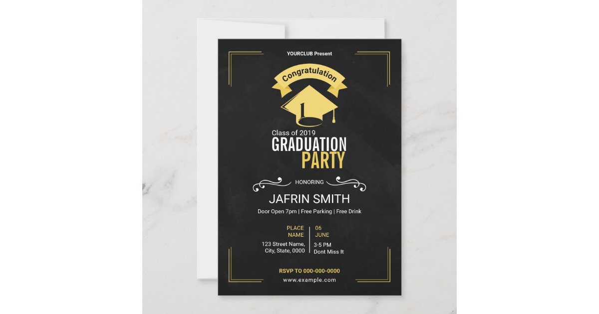 Graduation Party Invitation | Zazzle