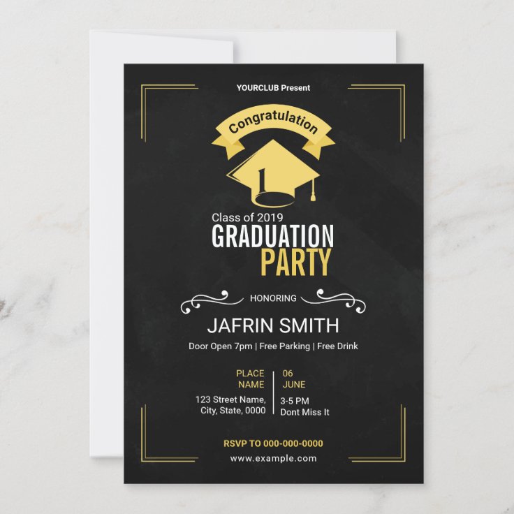 Graduation Party Invitation | Zazzle