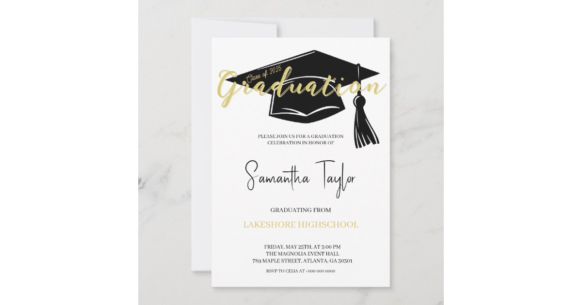 Graduation Party Invitation | Zazzle