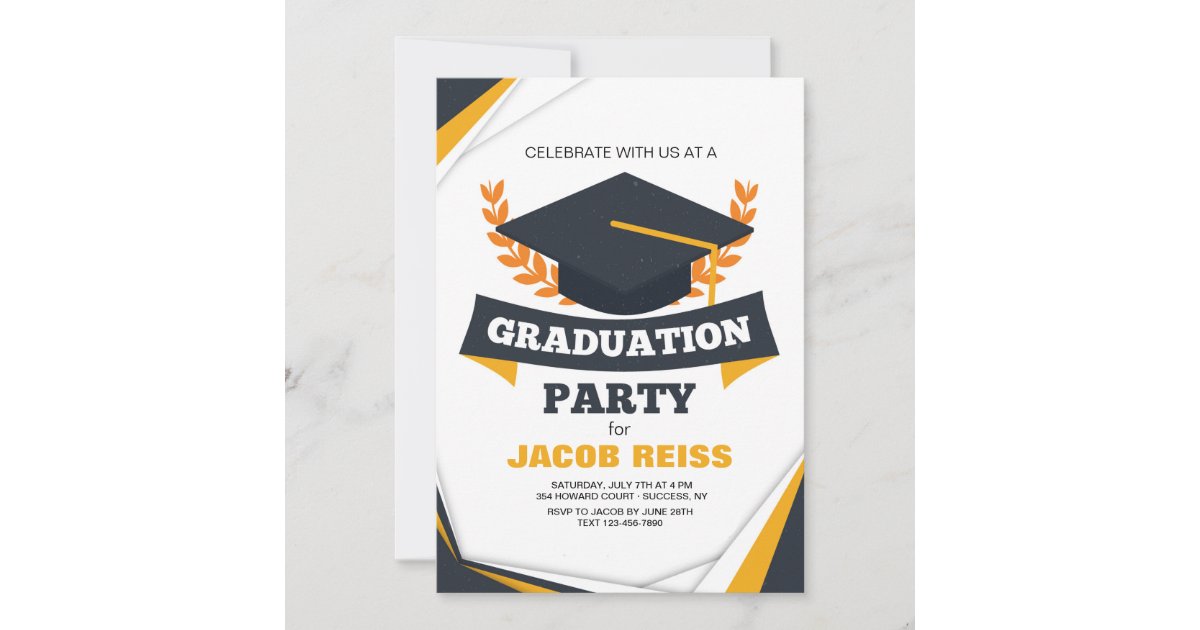 Graduation Party Invitation | Zazzle