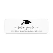 Graduation Party Invitation / Announcement Address Label | Zazzle