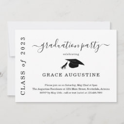 Graduation Party Invitation Insert | Zazzle