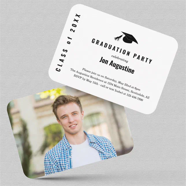 Graduation Party Invitation Insert | Zazzle