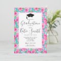 Graduation Party Invitation, Preppy Graduation Invitation | Zazzle