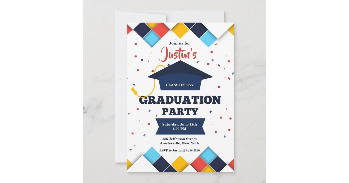 Graduation Party Invitations | Zazzle