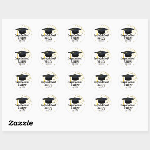 Graduation Party Labels | Zazzle
