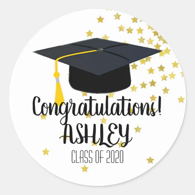 Graduation Party Labels | Zazzle