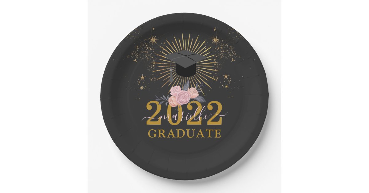 Graduation Party Paper Paper Plates | Zazzle