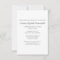 Graduation Party Photo Elegant Script Invitation | Zazzle