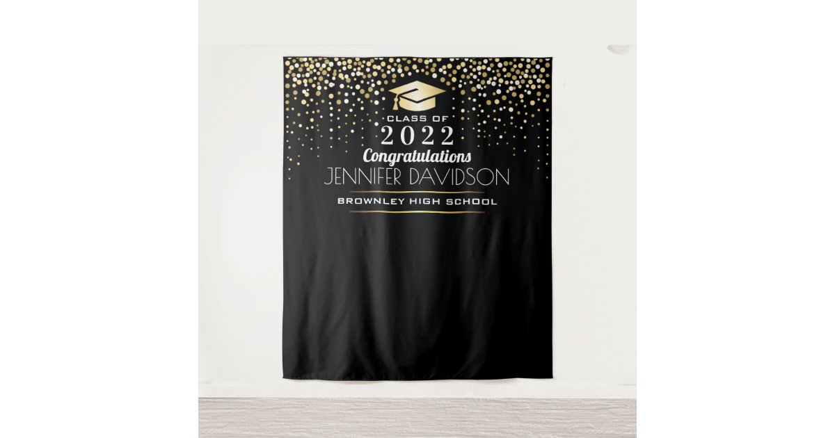 Graduation Party Photobooth backdrop | Zazzle