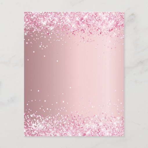 Graduation party pink glitter budget invitation | Zazzle