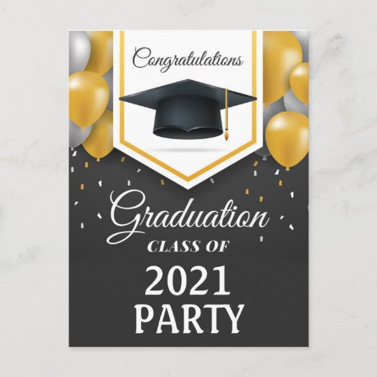 Graduation Party Postcard | Zazzle.com