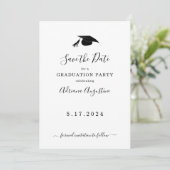 Graduation Party Save the Date Invitation | Zazzle