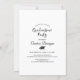 Graduation Party Script Graduate Photo Black White Invitation | Zazzle