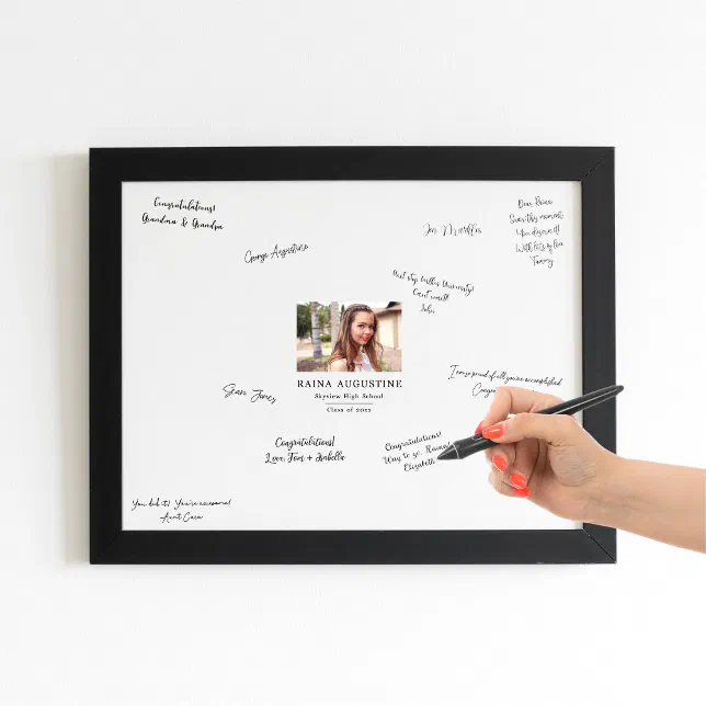 Graduation Party Signing Guest Book Alternative Foam Board | Zazzle