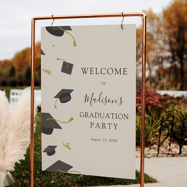 Graduation Party Welcome Sign | Zazzle