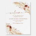 Graduation Party Welcome Sign, Boho Graduation Foam Board | Zazzle