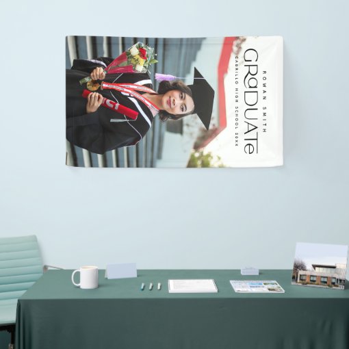 Graduation Photo Banner | Zazzle