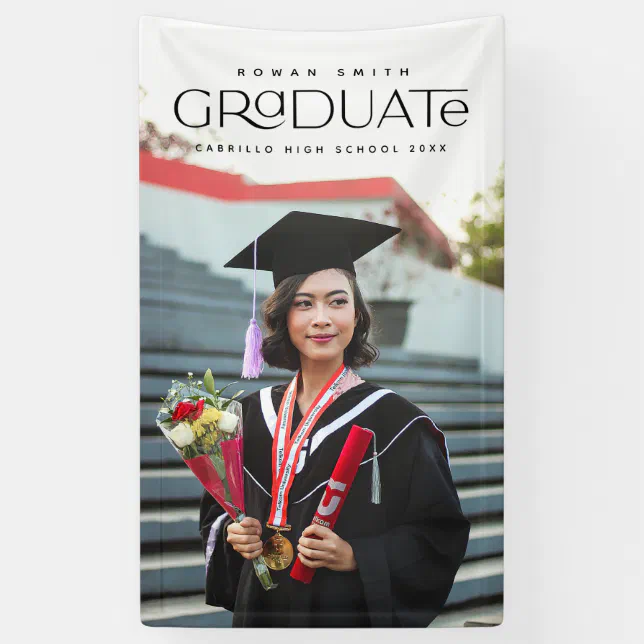 Graduation Photo Banner | Zazzle