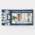 Graduation Photo Black and White Banner | Zazzle