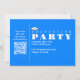 Graduation Photo Bright Blue Class Of 2023 QR Invitation | Zazzle