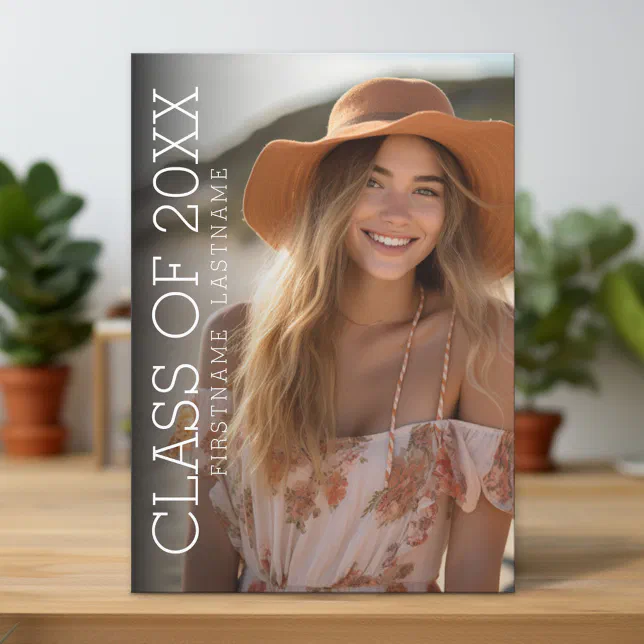Graduation Photo - Class of Any Year Grad Party Invitation | Zazzle