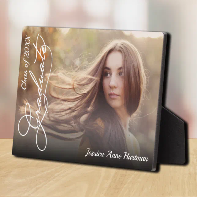 Graduation Photo Plaque | Zazzle