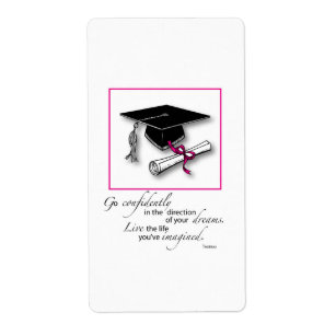 Graduation Labels | Zazzle