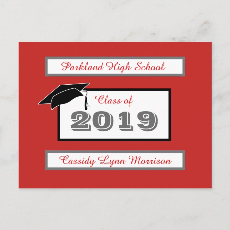 Graduation Post Cards Personalized | Zazzle