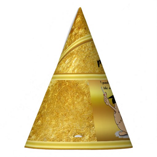 Graduation potato character with a degree party hat | Zazzle