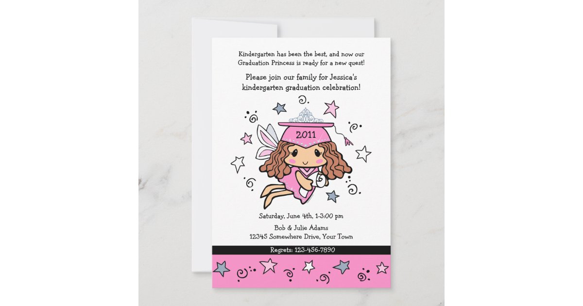 Graduation Princess Invitation | Zazzle