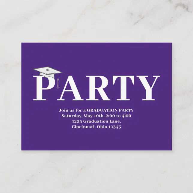 Graduation QR Code Modern Minimalist Photo Enclosure Card | Zazzle