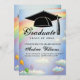 Graduation Rainbow Grad Cap Script Announcement | Zazzle