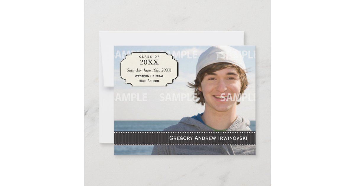 Graduation Ribbon Invitation | Zazzle