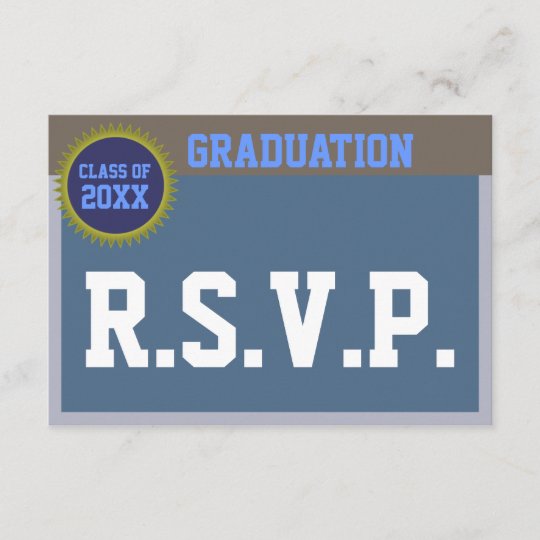Graduation RSVP Card | Zazzle.com
