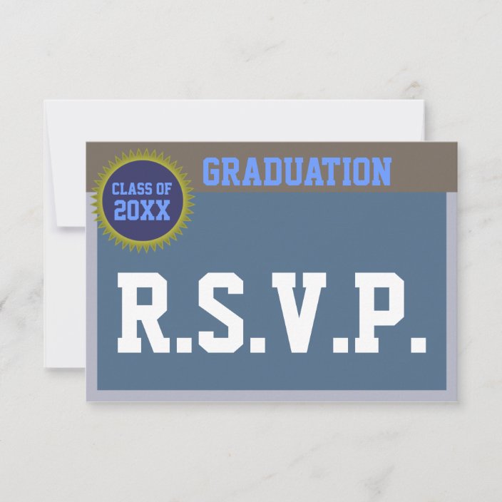 Graduation RSVP Card | Zazzle.com