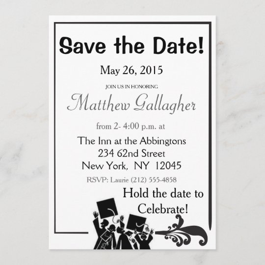 Graduation Save the Date | Zazzle.com