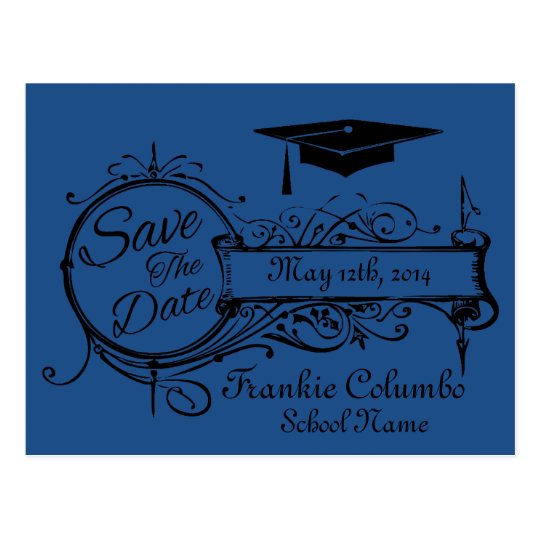 Graduation Save The Date Postcard | Zazzle.com