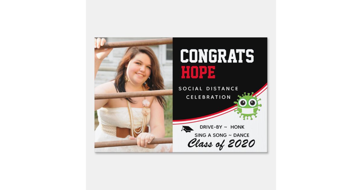 Graduation Sign Ideas During Coronavirus | Zazzle