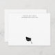 Graduation Simple Class of Grad Cap Note Card | Zazzle