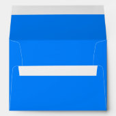 Graduation Simple Classic Modern Azure Blue Envelope | Zazzle