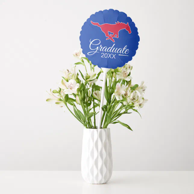 Graduation | SMU Mustangs Logo Balloon | Zazzle