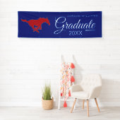 Graduation | SMU Mustangs Logo Banner | Zazzle
