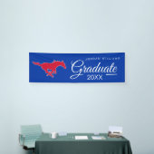 Graduation | SMU Mustangs Logo Banner | Zazzle
