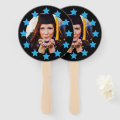 Graduation Super Star Photo Hand Fan | Zazzle