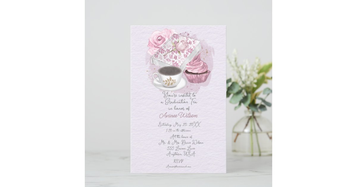 Graduation Tea Party | Zazzle