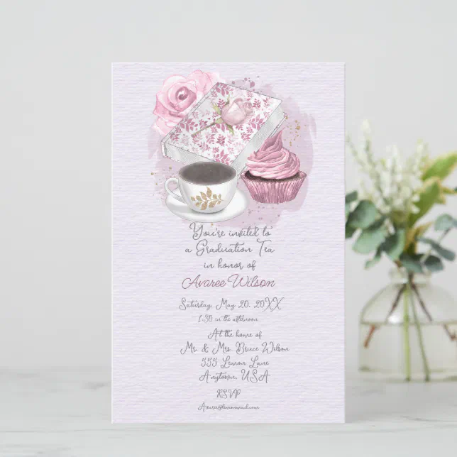 Graduation Tea Party | Zazzle